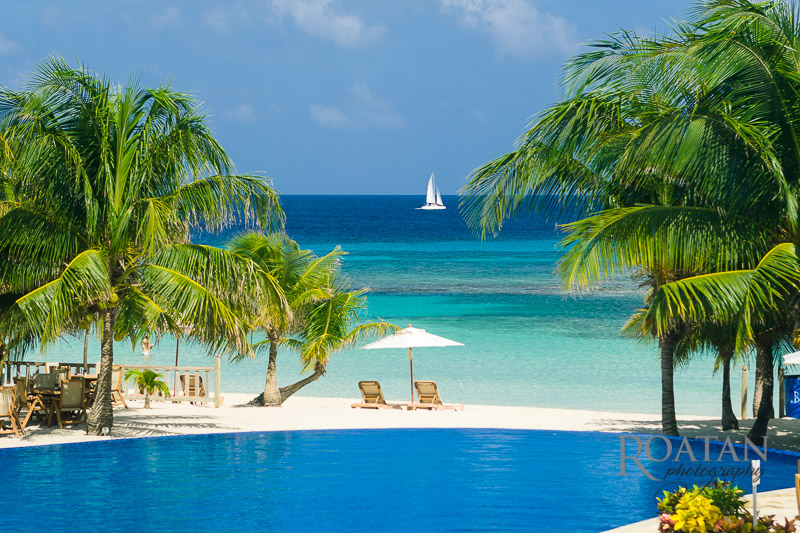 Villas del Playa beachfront condos - Roatan Photography